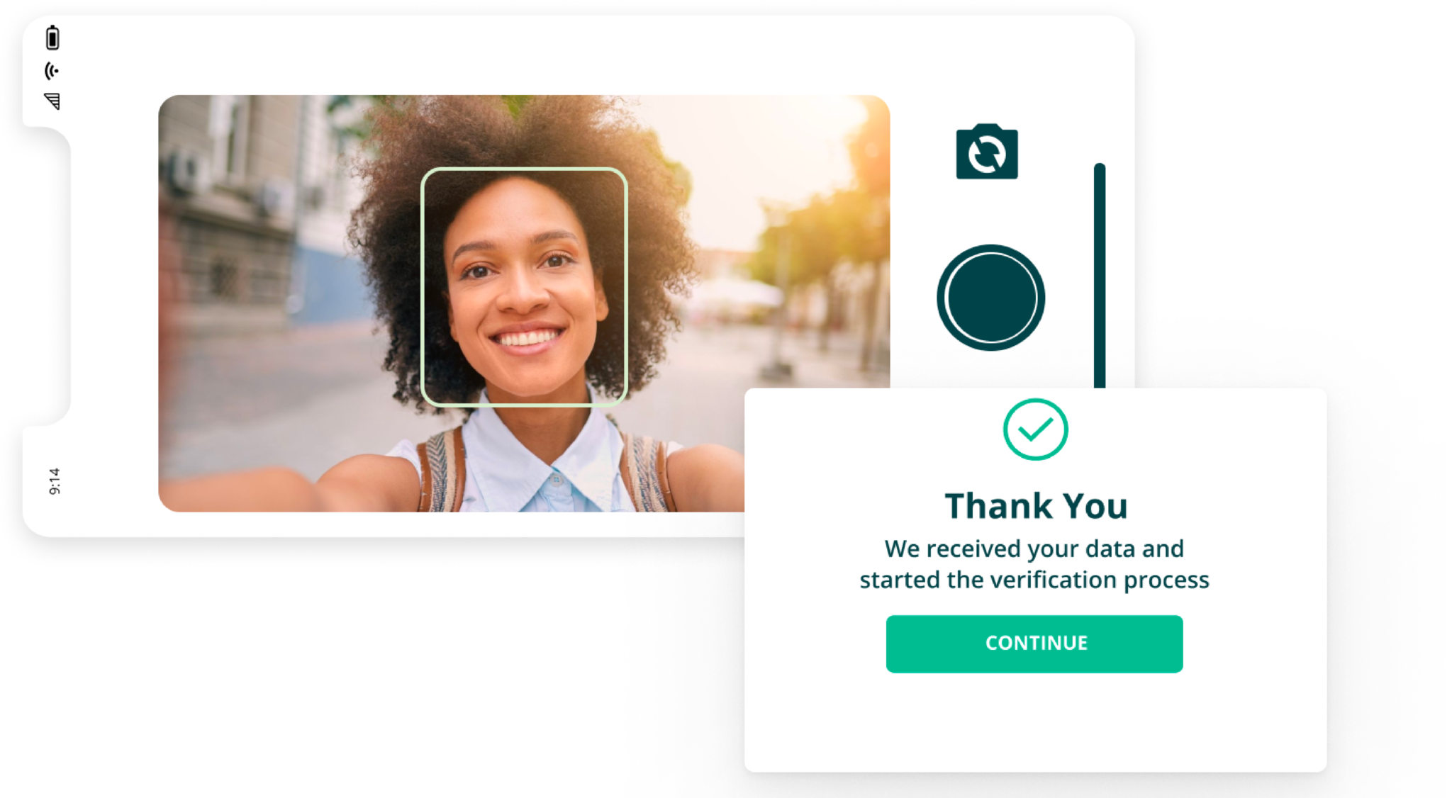 OneID Verification. Powered by Certn.